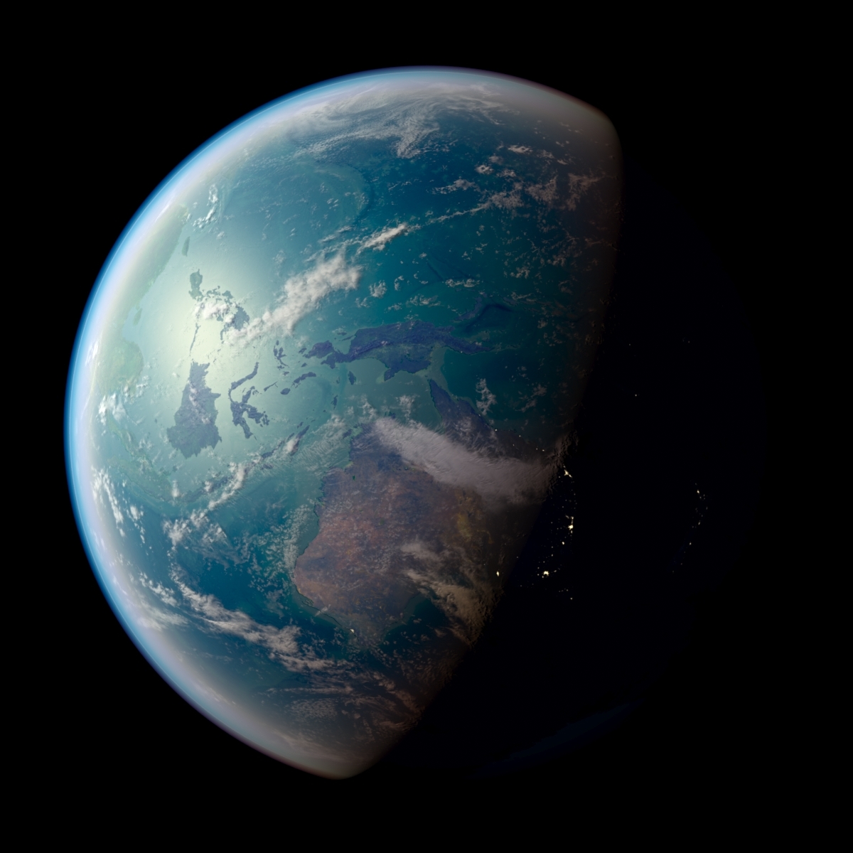 realistic earth 3ds