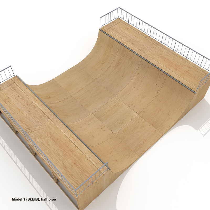 skate ramp pipes fun max