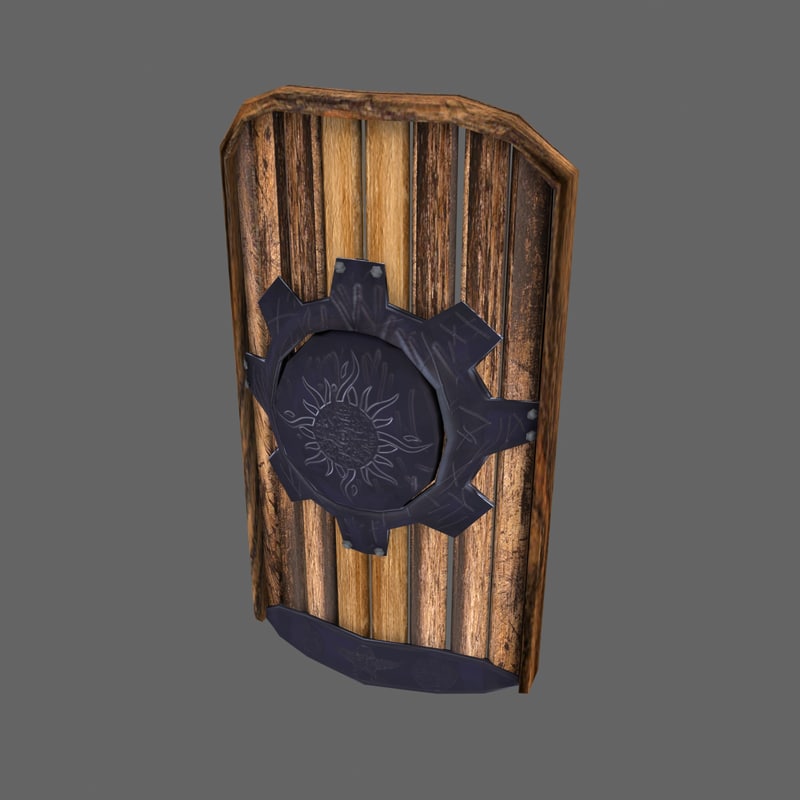 shield armor armour 3d model