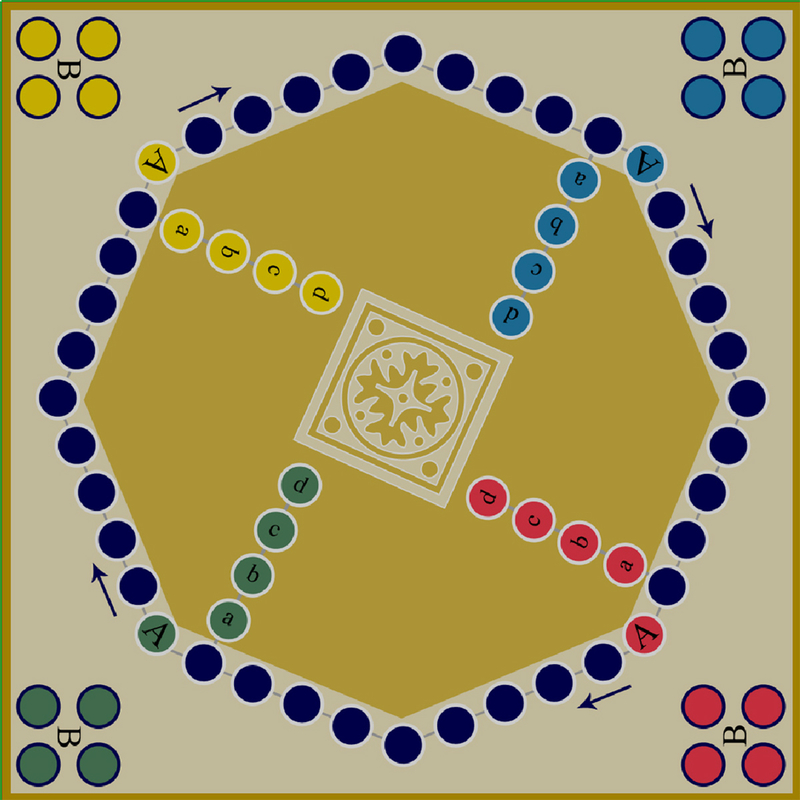 3d ludo board