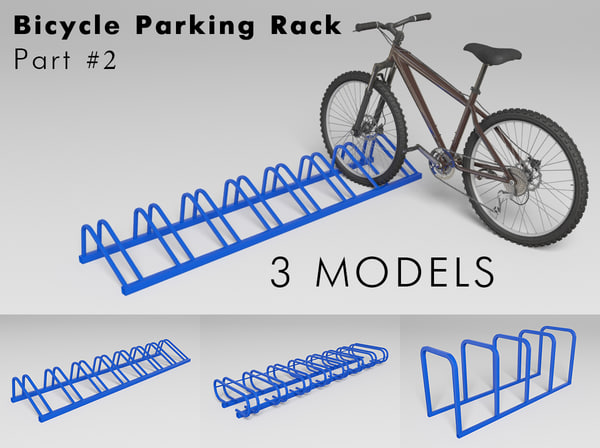 Bike Rack 3D Models for Download | TurboSquid