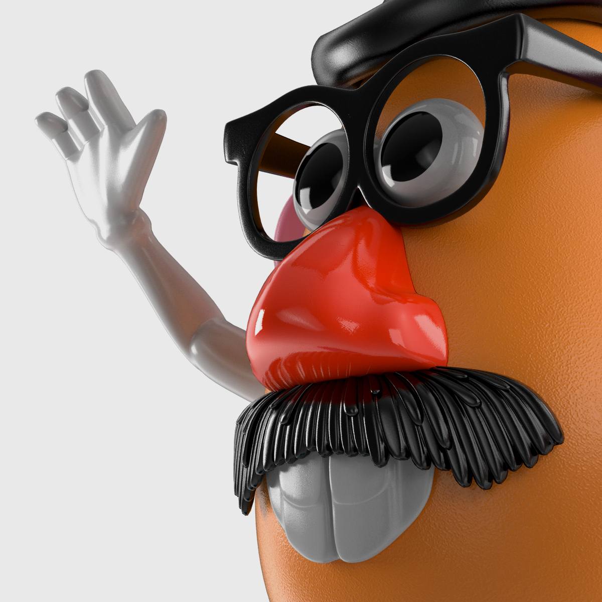 3d mr potato head model