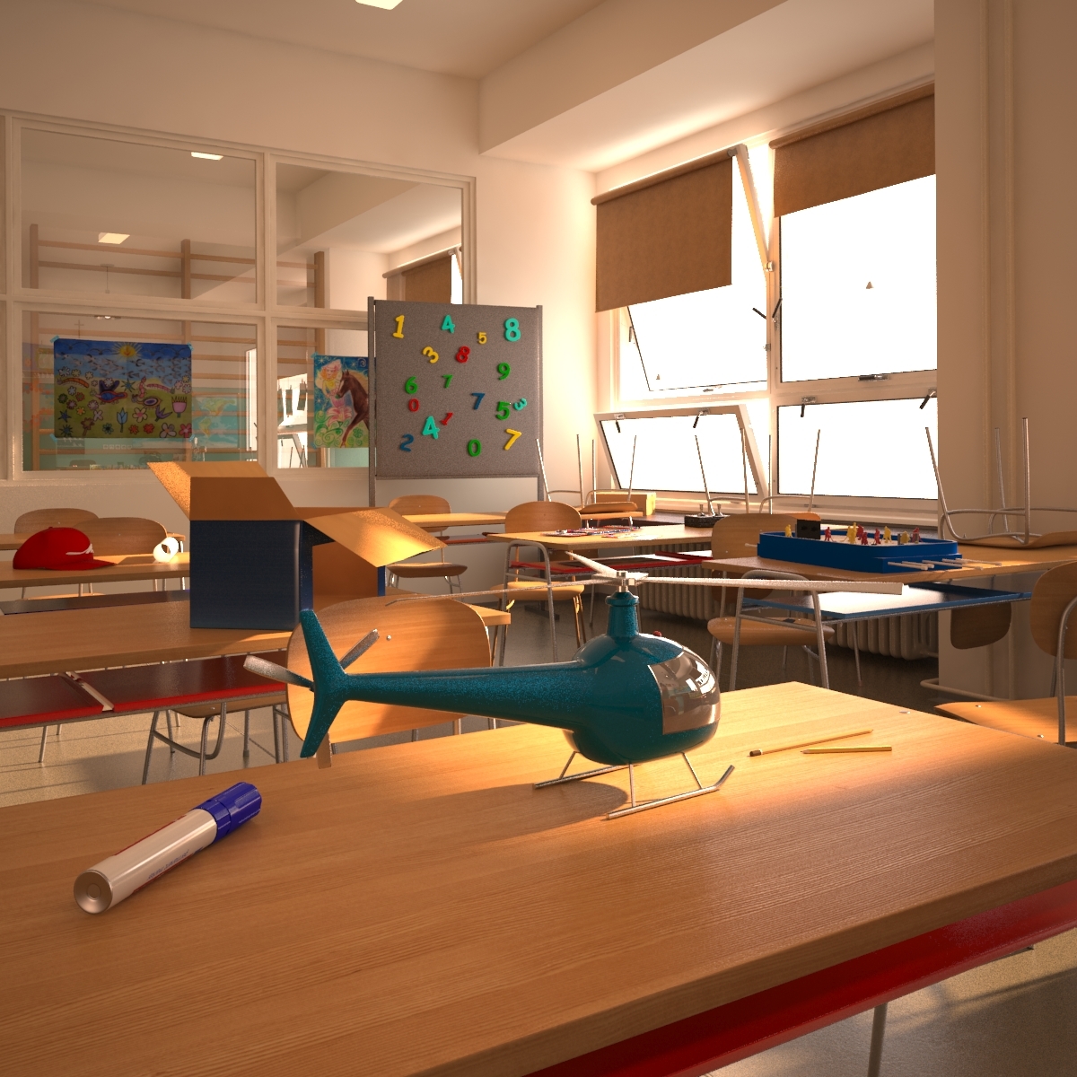 max classroom scene
