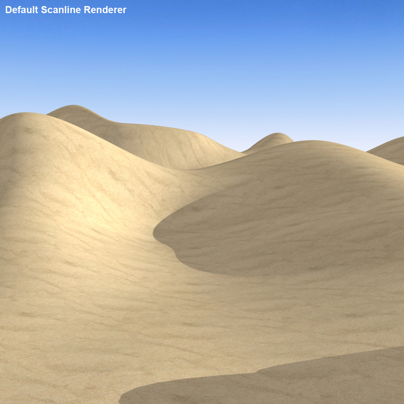3d sand dune 3 colors