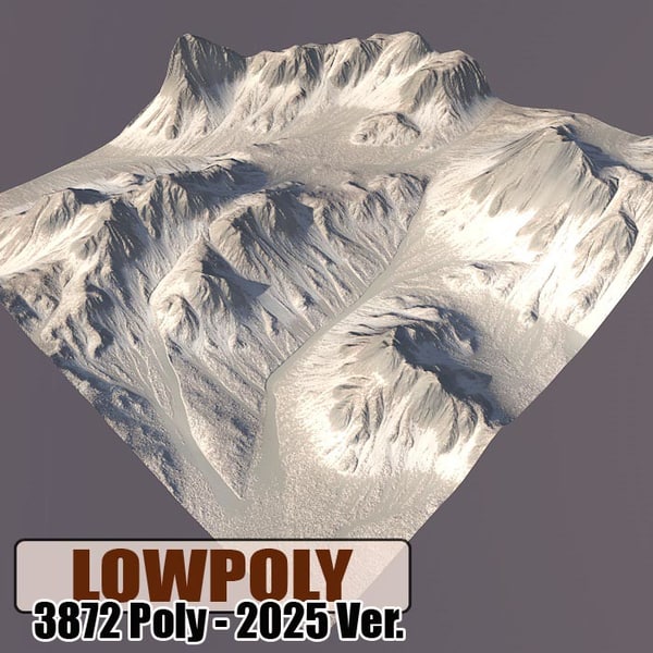 스노우 마운틴 HL94 3D 모델 - TurboSquid 885079