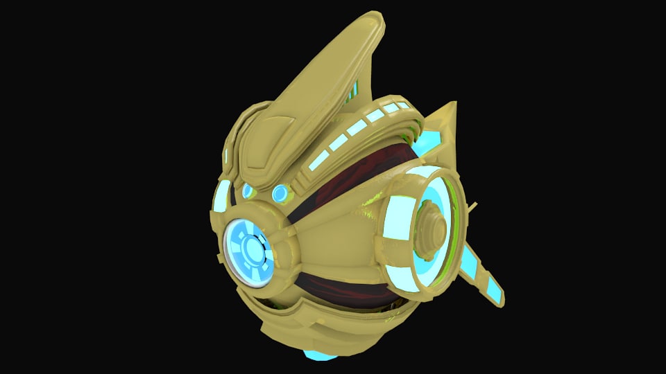 3d protoss probe