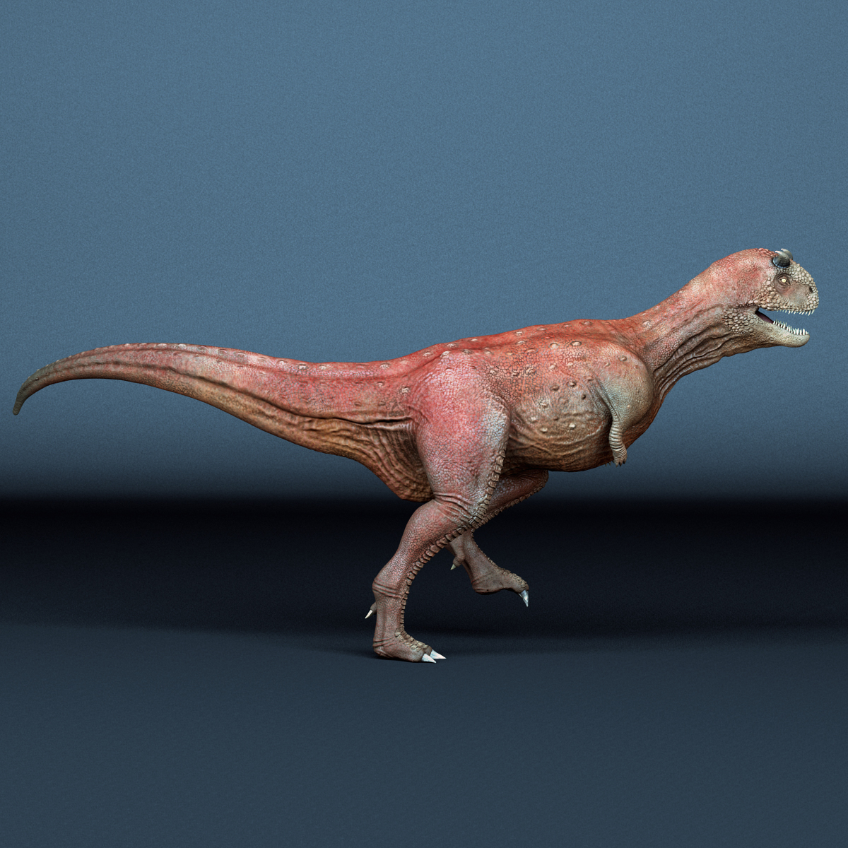 carnotaurus dinosaur rigged 3d ma