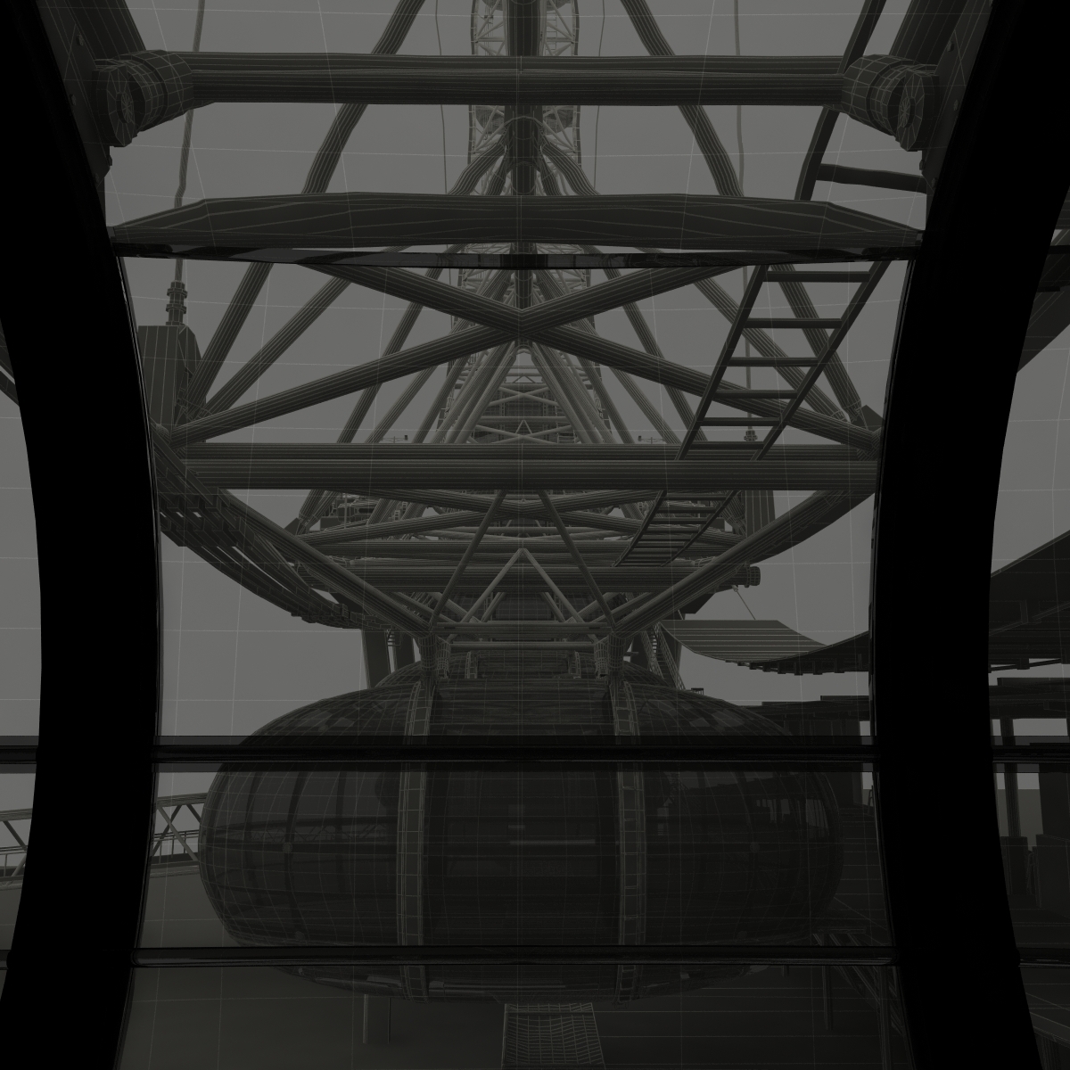 3ds max london eye