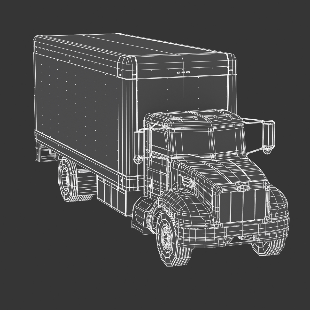 box truck 3ds