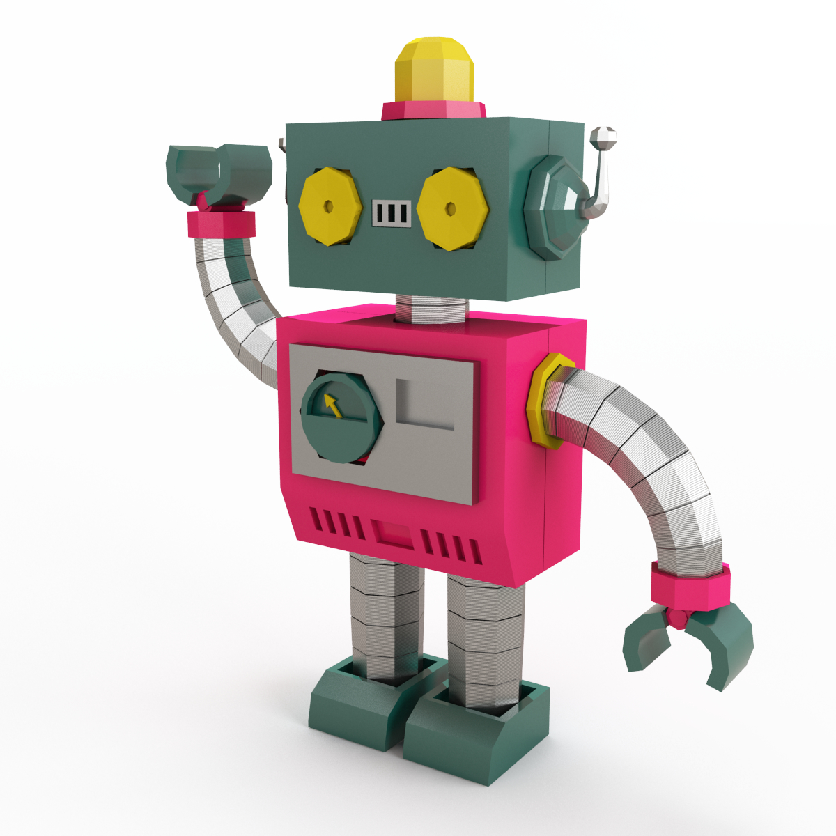 toy robot 3d model