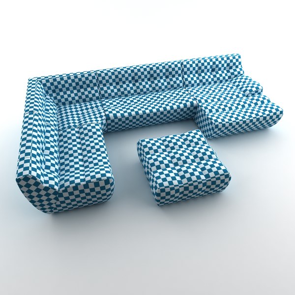 3d new look bronx corner sofa