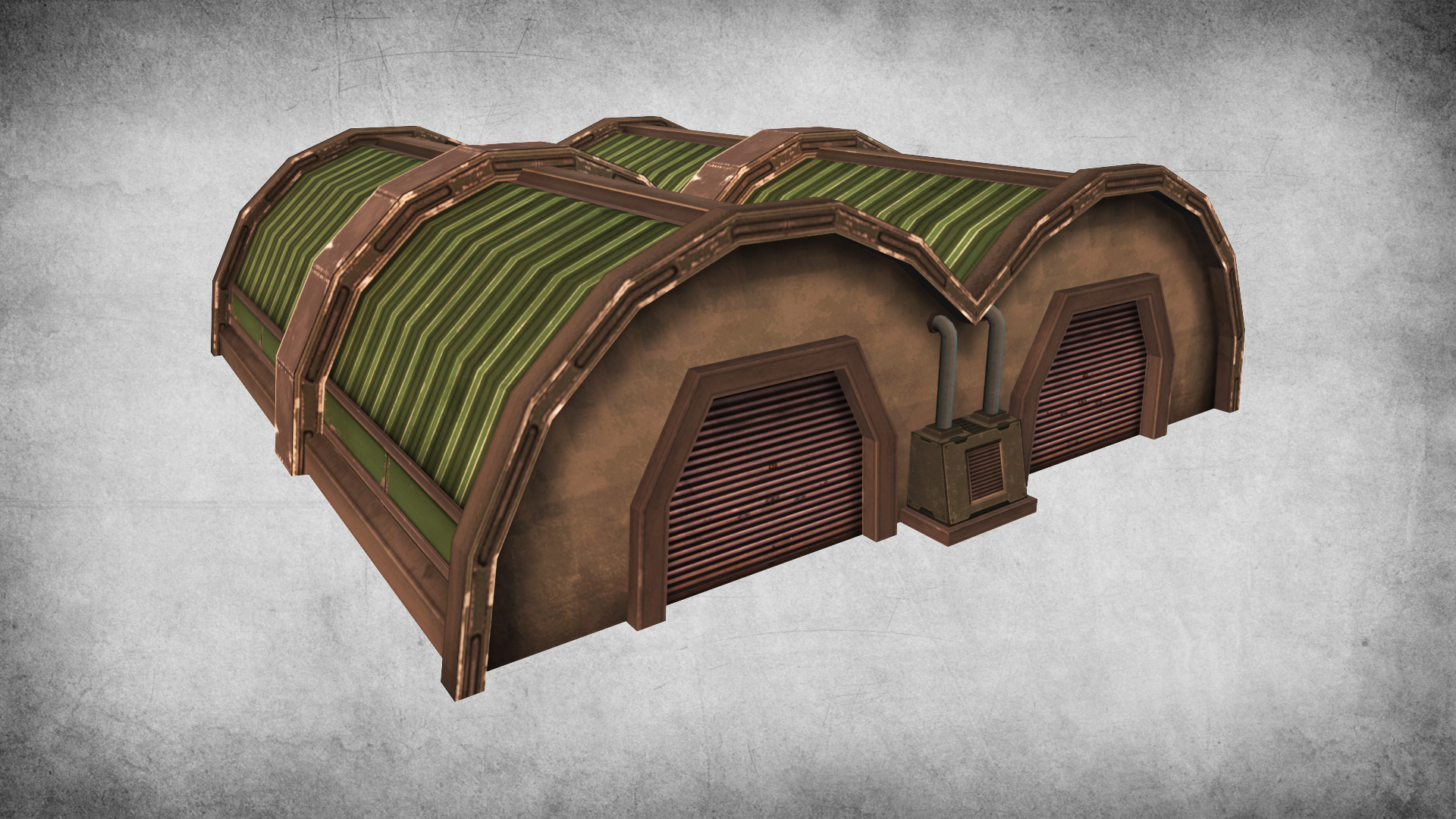 3d barrack military strategy model