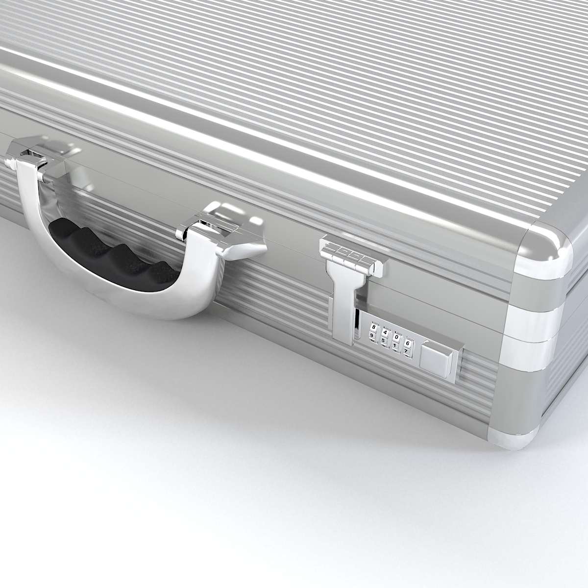 3d model aluminium case