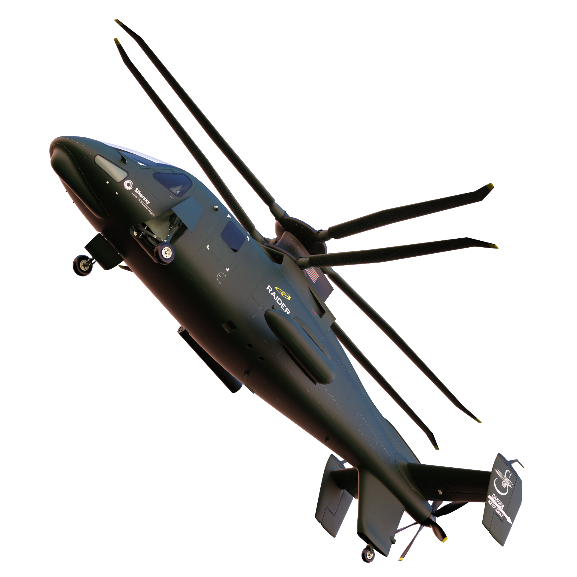 3ds sikorsky s-97 raider