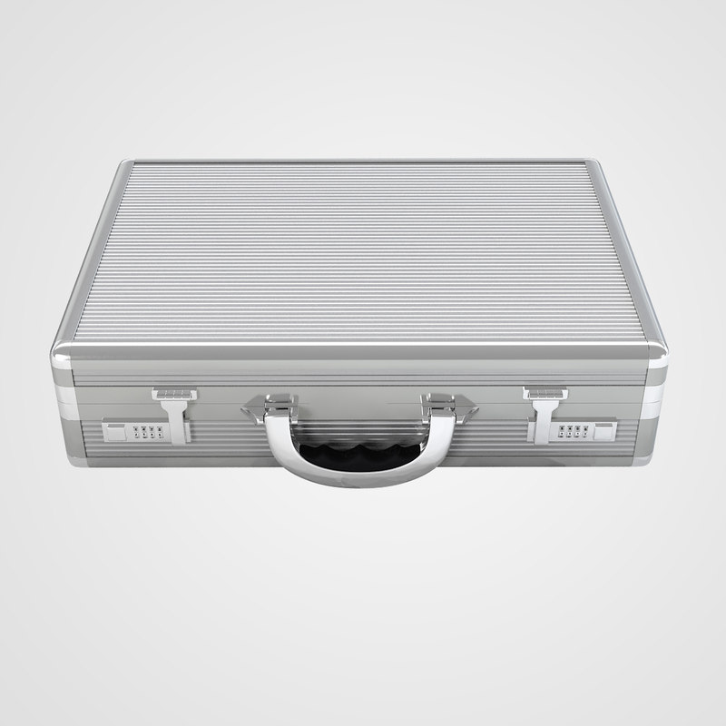3d model aluminium case