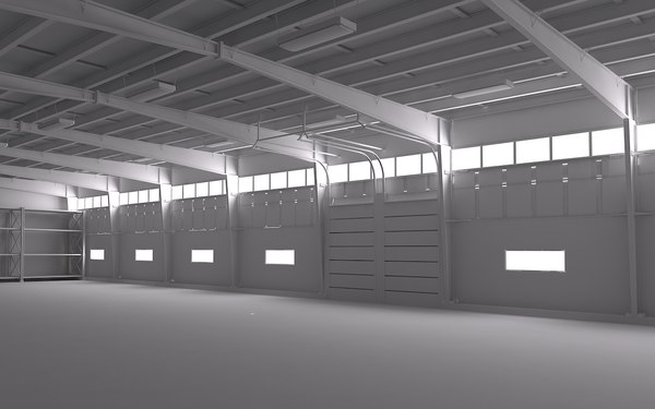 3d 3ds warehouse scene