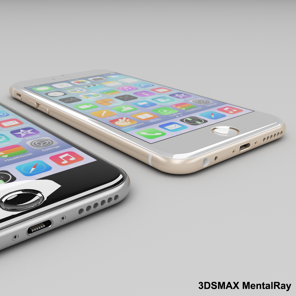 3d model apple iphone 6