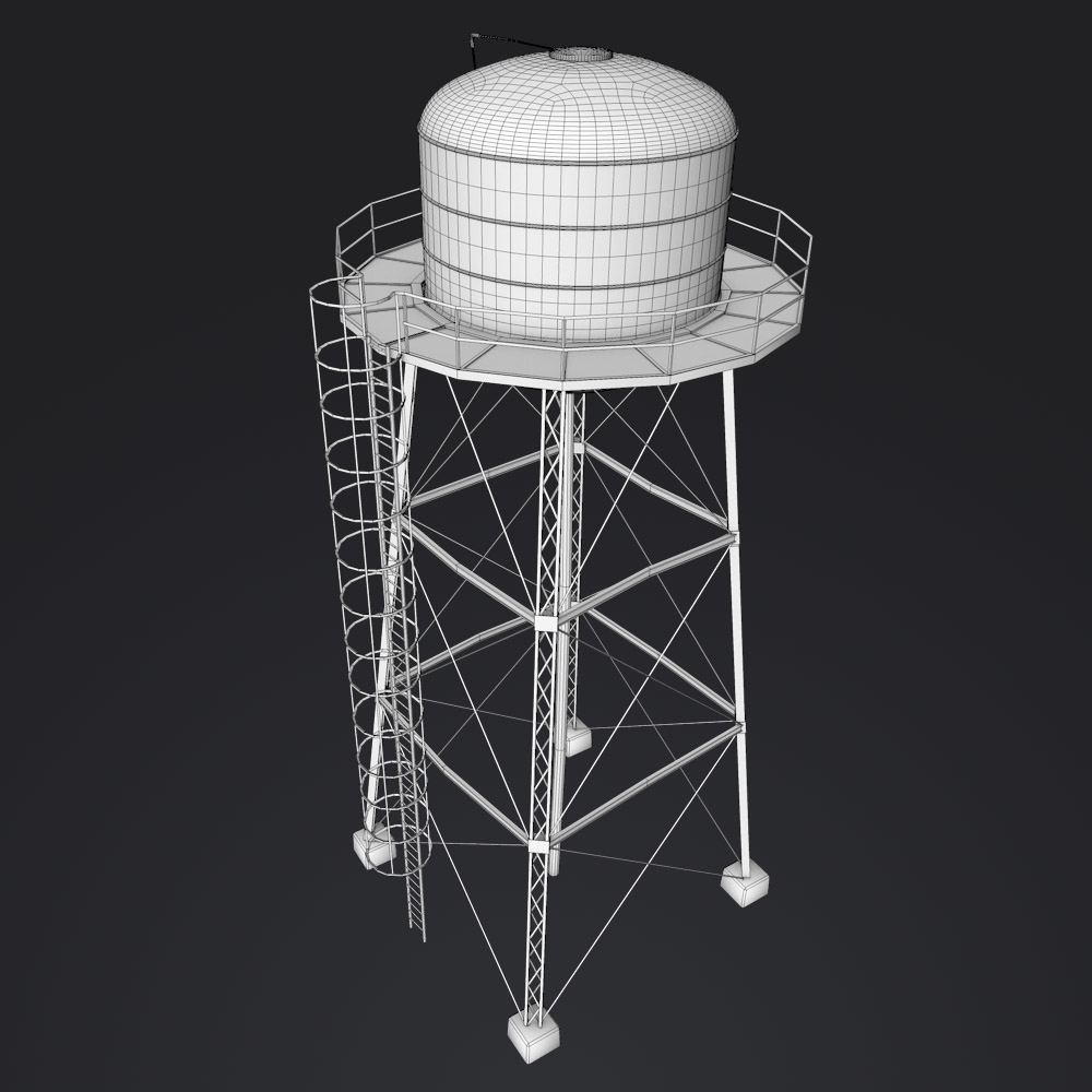 water tower 3ds