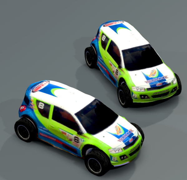 Carro de corrida low HD poly Modelo 3D - TurboSquid 888183