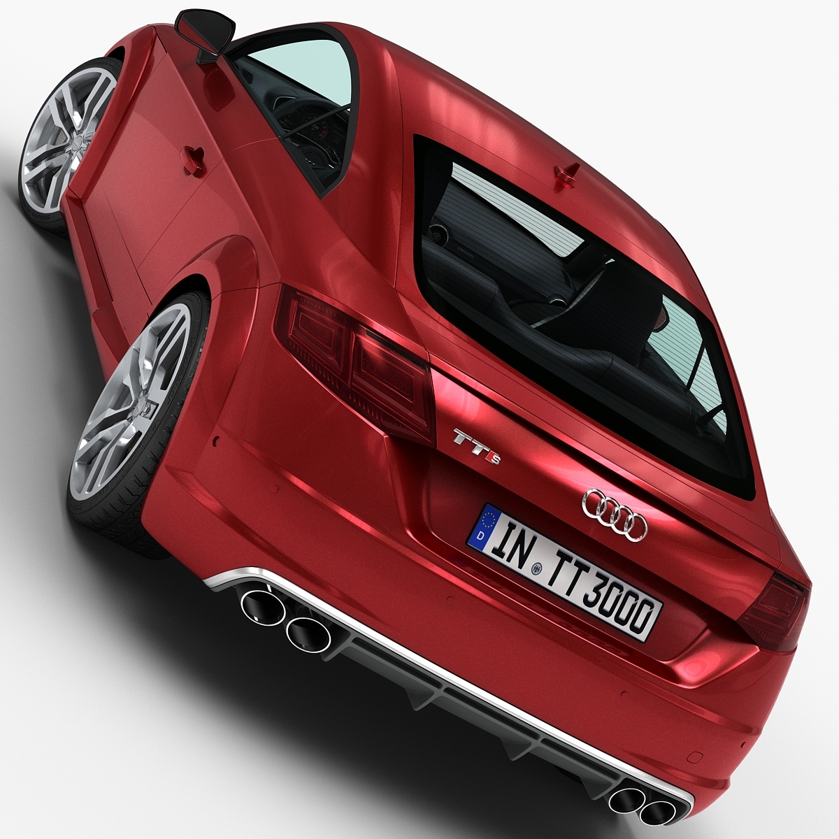 3d model 2015 audi tts