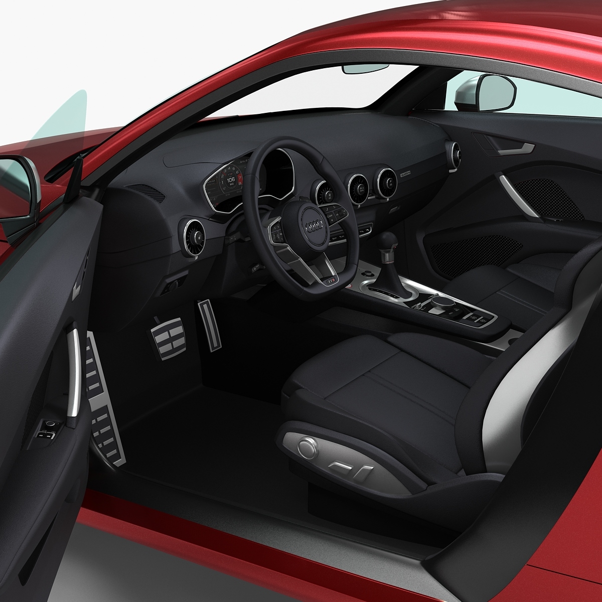 3d model 2015 audi tts