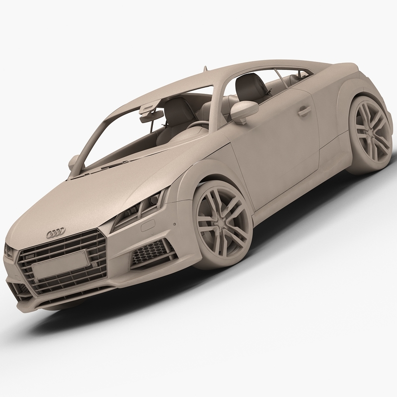 3d model 2015 audi tts