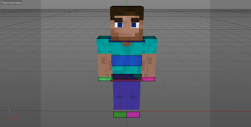 steve rig 3d c4d