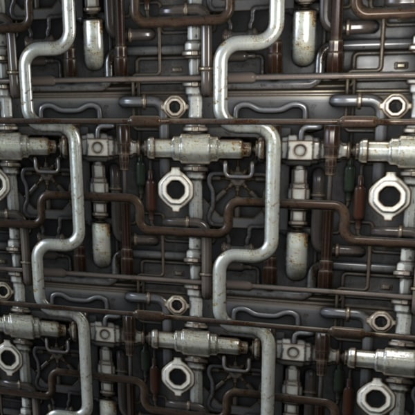 Texture PNG wall factory pipe