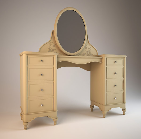 3d max dressing table