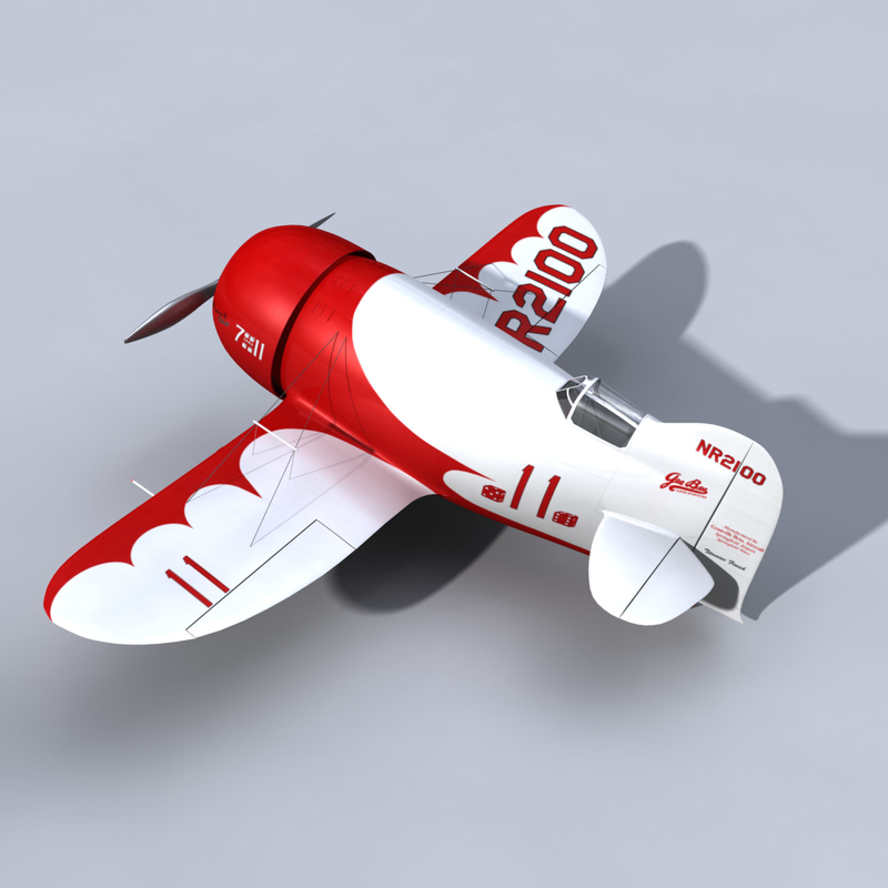 purchase gee bee r1 3d model