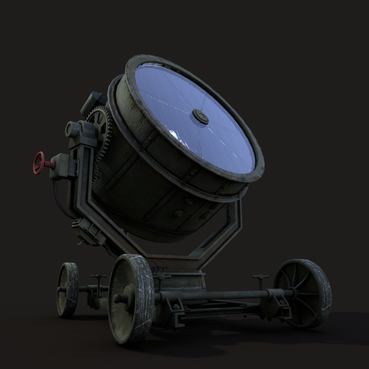 c4d military searchlight