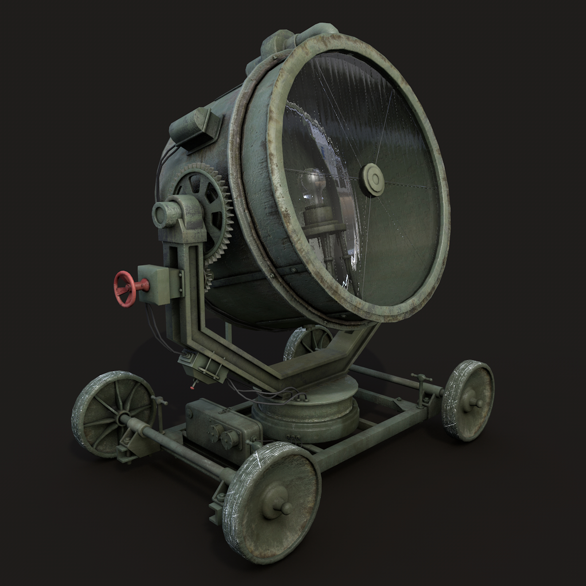 c4d military searchlight