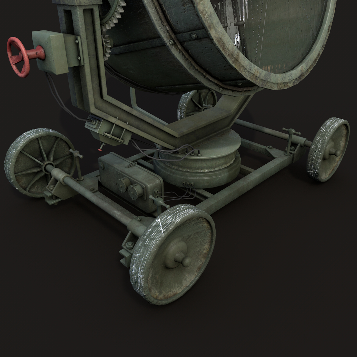 c4d military searchlight
