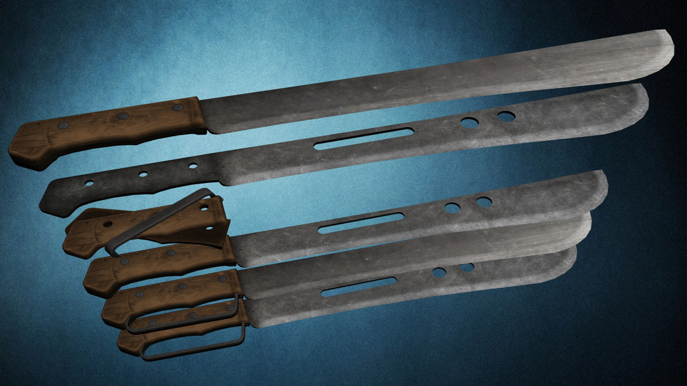 machete pack 3d max