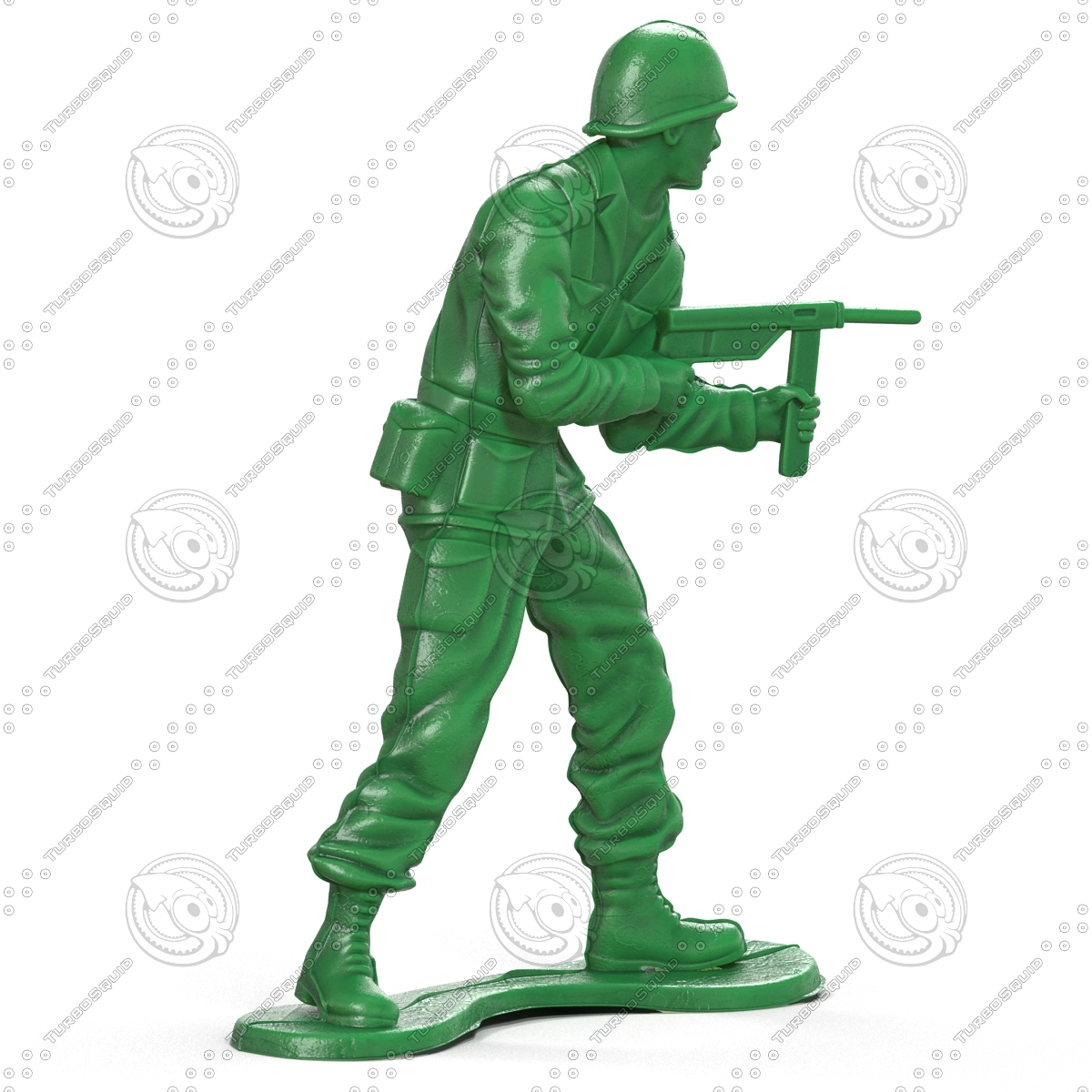 3d toy soldier model