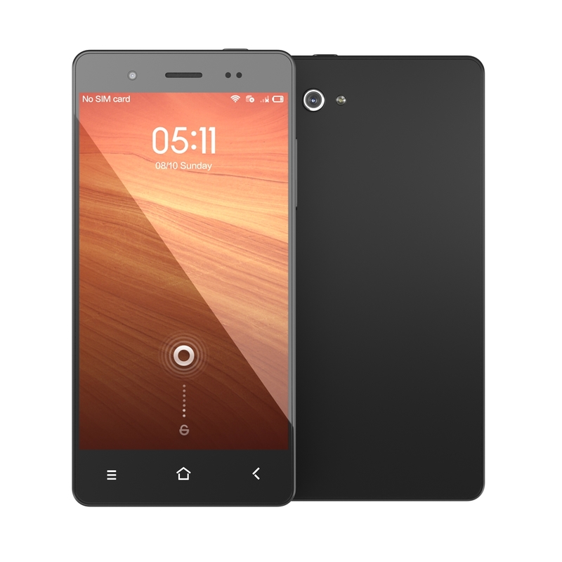 3d noname phone black model