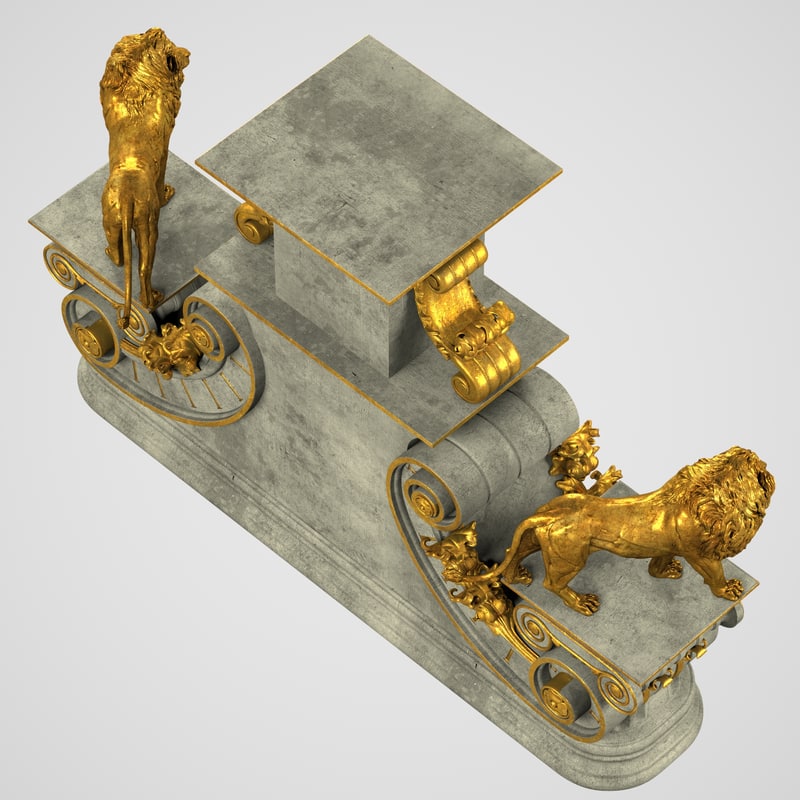 statue base 3d model