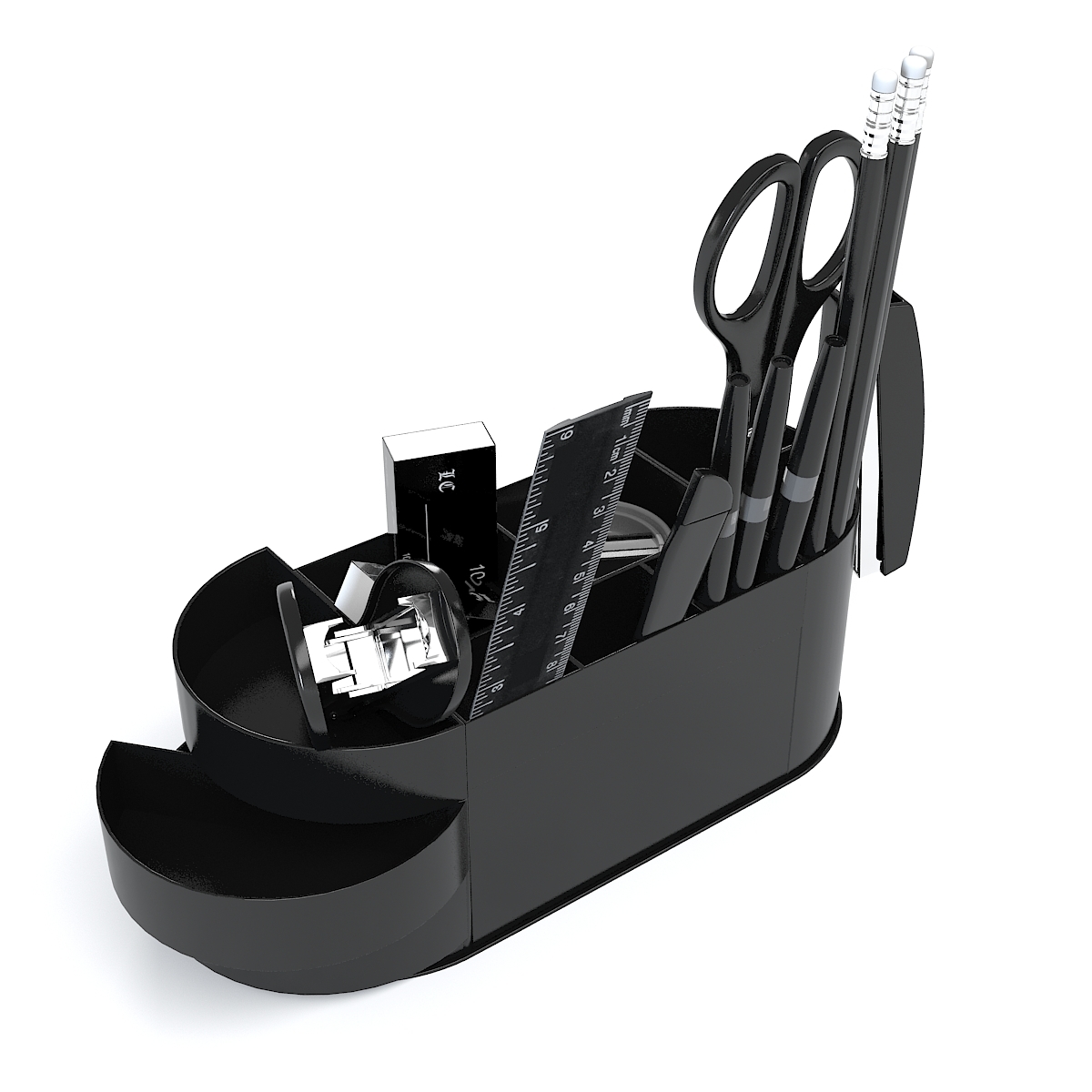 3d model stationery set