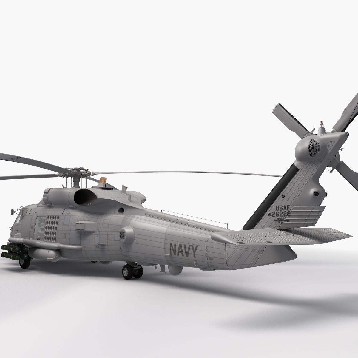 sikorsky sh-60b seahawk military helicopter max