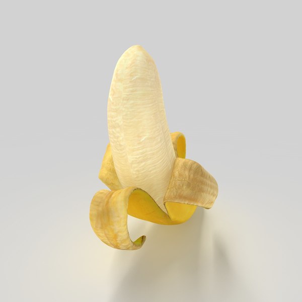 3d model banana