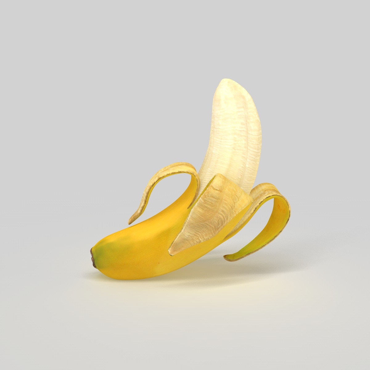 3d model banana