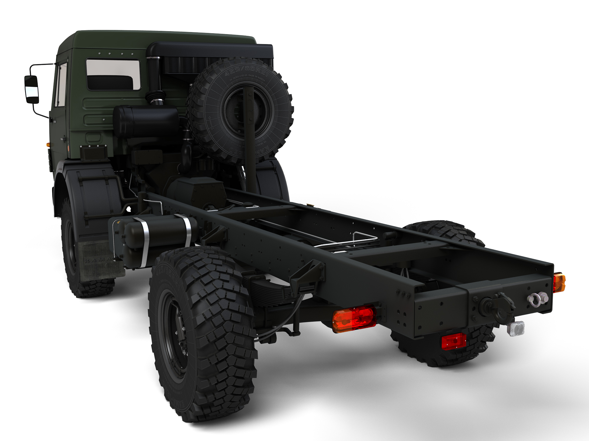 3d max kamaz 4350