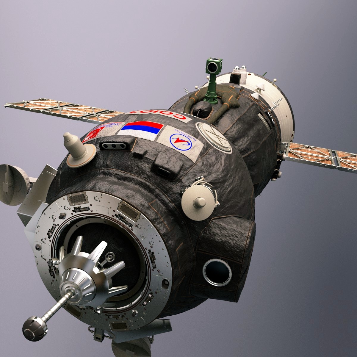 3d obj soyuz orbiter