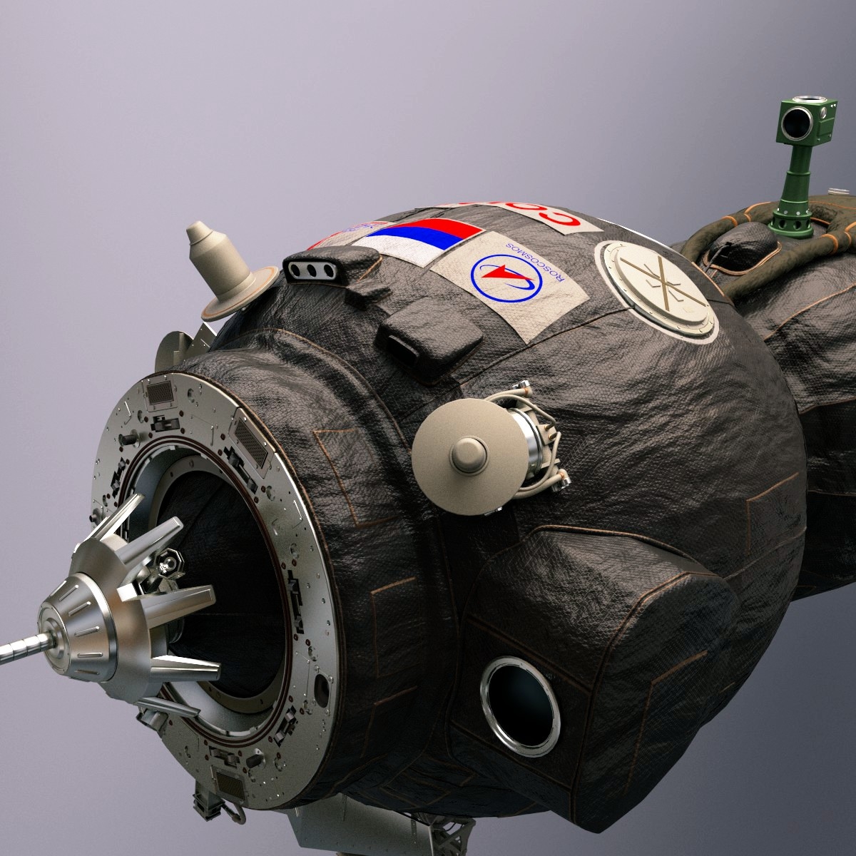 3d obj soyuz orbiter