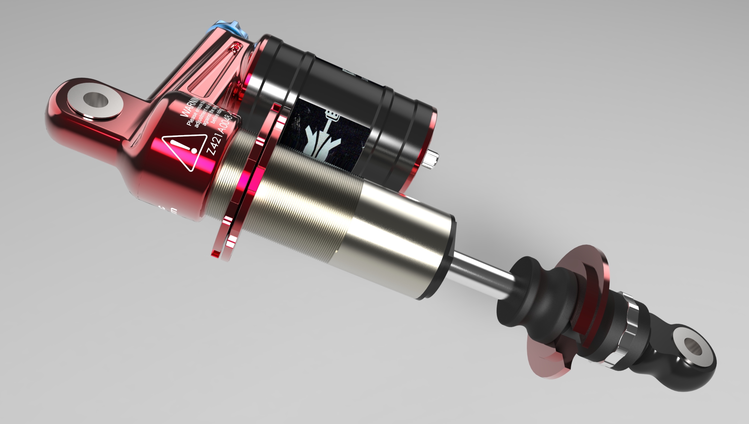 bfa51rc rear shock 3d 3ds