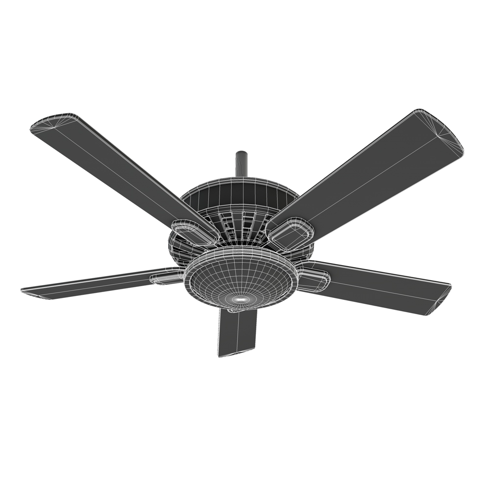3d ceiling fan pack 1 model