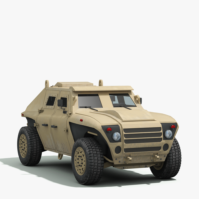 FED Alpha装甲车3D模型 - TurboSquid 889982