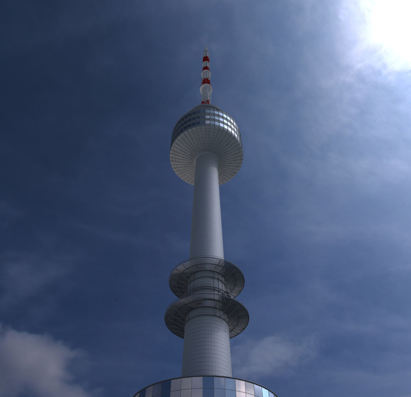 3d n seoul tower