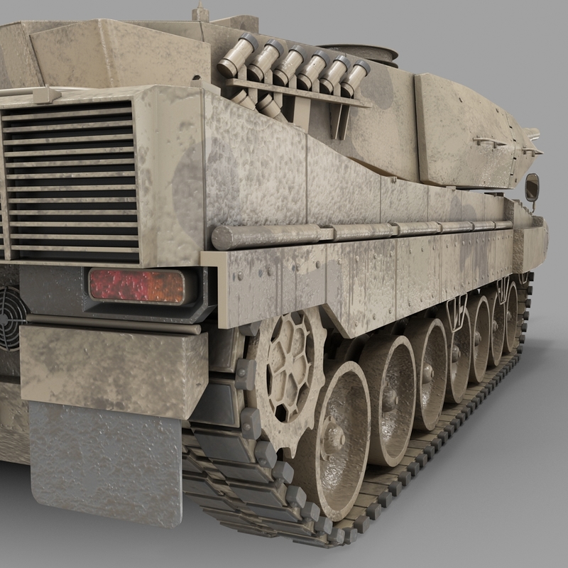 leopard 2 revolution 2a4 3d 3ds