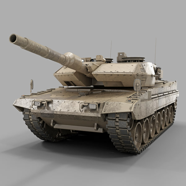 leopard 2 revolution 2a4 3d 3ds